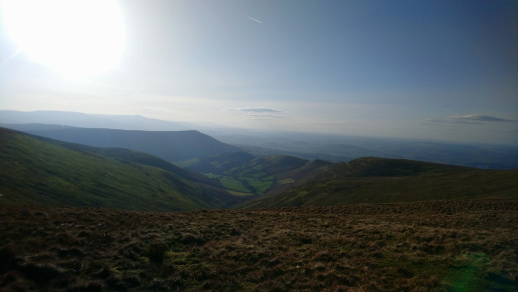 Waun Fach and the Dragon's Back Brecon Beacons Black Mountains walk